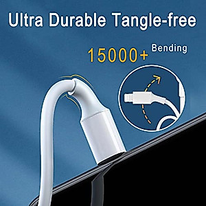 Muerkai Aux Cord for iPhone,3.5mm Aux Cable for Car Compatible with iPhone 14/13/12/11/Pro/Max/SE/10/XS/XR/X/8/7/6/iPad/Plus for Car Home Stereo,Speaker,Headphone,3.3ft (White)