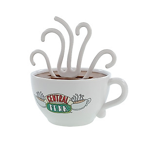 Ruz Friends Central Perk Christmas Décor Solar Bobblehead, Indoor Home Decor and Holiday Decoration Figurine