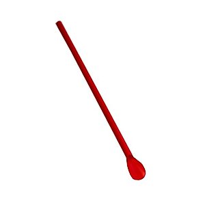 Perfect Stix Spoon Straws, Wrapped, 10", Red (Pack of 100)