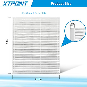 4 Pack C545 Replacement Filter S Compatible with Winix C545 Air Purifier, C545 True HEPA Replacement Filter S, Replaces for Winix C545 Replacement Filter S 1712-0096-00