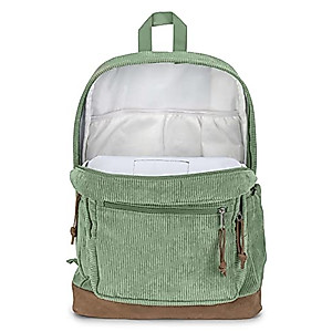 JanSport Right Pack Expressions Backpack - Travel, Work, or Laptop Bookbag - Loden Frost Corduroy