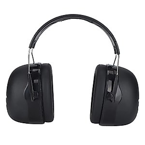 GOWENIC Noise Reducing Earmuff, Shooters Hearing Safety Ear Muffs NRR 37dB, Ear for Shooting Mowing Hunting Snowblowing Woodworking, Black
