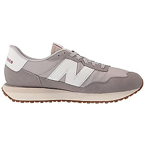 New Balance Men's 237 V1 Sneaker, Marblehead/Rain Cloud, 12