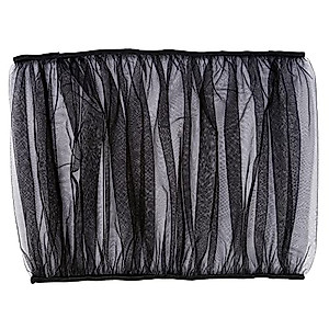 Mogoko Universal Bird Cage Seed Catcher,Seed Catcher Guard Net Cover,Parrot Nylon Mesh Net Cover,Soft Airy Cage Net Stretchy Skirt for Round Square Cages