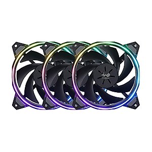 InWin Sirius Loop Addressable RGB Triple Fan Kit 120mm High Performance Cooling Computer Case Fan Cooling