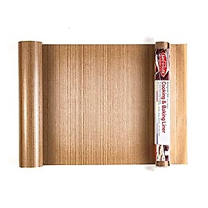 Bake-O-Glide STD0330 Non Stick Reusable Cooking/Baking Liner, Brown