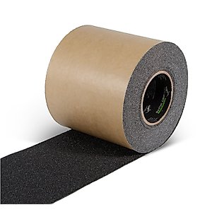 Gator Grip Traction Tape, Premium Grade 60 Grit Anti-Slip Adhesive Tape, Indoor/Outdoor, Great for Stairs, Docks, Boats & Ramps, Black, 4 inch x 60 ft, SG3104B