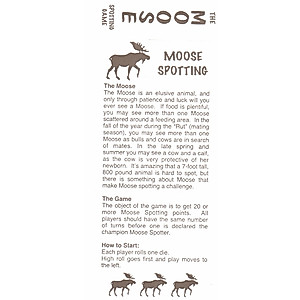Koplow Games Moose Dice Game