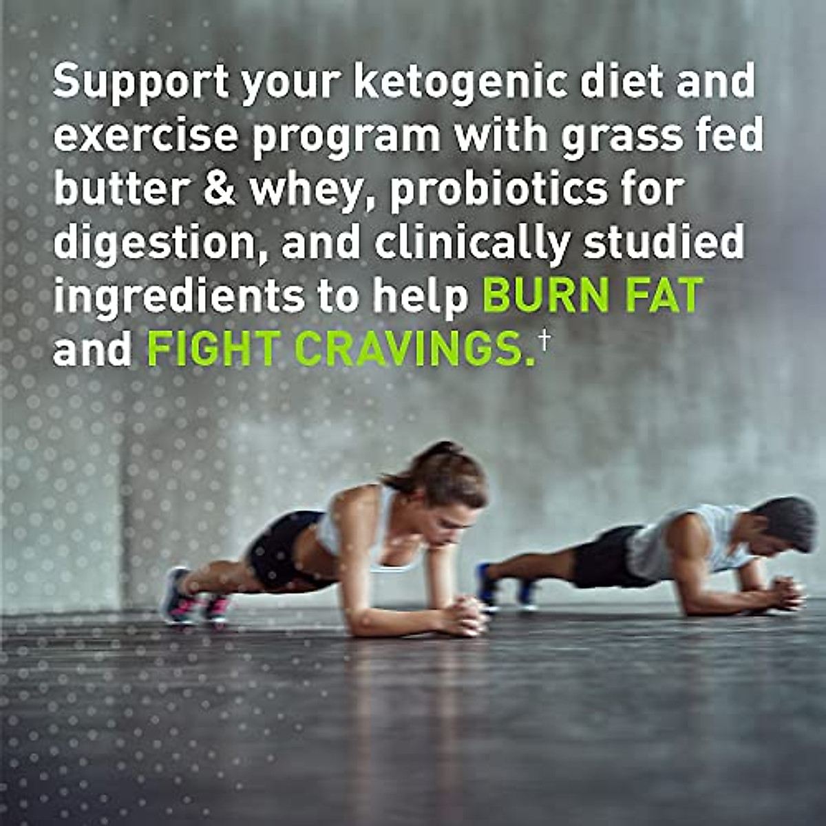 Garden of Life Dr. Formulated Keto Fit Weight Loss Shake - Chocolate Powder, 10 Servings, Truly Grass Fed Butter & Whey Protein, Studied Ingredients Plus Probiotics, Non-GMO, Gluten Free, Keto, Paleo