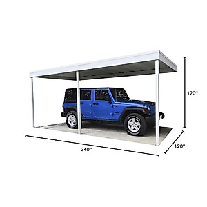 Arrow Patio Cover Attachment, 10 by 20-Feet