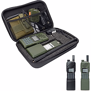 BAOFENG AR-152 10W Ham Radio Military Grade Dual Band Two-Way Radio UHF VHF Long Range Walkie Talkies with Carrying Case includes Full Kit