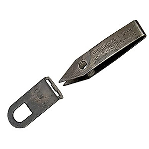 Uncle Bill's Sliver Gripper Tweezers Black Oxide Steel w/Keychain Clip (2-Pack)