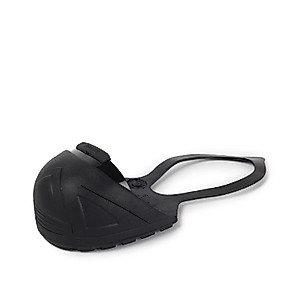 Oshatoes OSH1162-12, Natural Rubber Safety Overshoe with Steel Toe Cap, Black, Size Large (Men's Size 11-14 Women's Size 13-16)