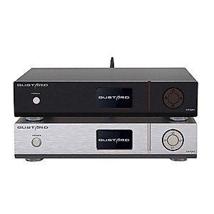 Gustard X26 Pro Full-Balanced MQA DAC Dual ES9038PRO LDAC USB/Coaxial/Optical/IIS/BT XMOS HiFi Class A Decoder Bluetooth dac with Remote (Black)
