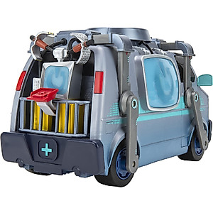 Fortnite Feature Deluxe Reboot Van Vehicle, Electronic Vehicle with 4-inch Articulated Reboot Recruit (Jonesy) Figures and Accessory