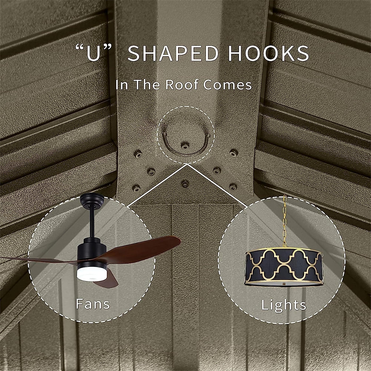 DHPM 12 x14 FT Hardtop Gazebo, Aluminum Metal Gazebo with Galvanized Steel Double Roof Canopy, Curtain and Netting, Permanent Gazebo Pavilion for Patio, Backyard, Deck, Lawn