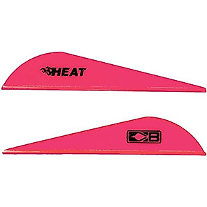 Bohning 2.5" Heat Vanes Hot Pink 2.5" Heat Vane, 100pk