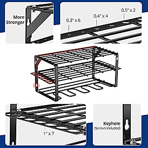 WORKPRO Pink Cordless Grass Shear & Shrubbery Trimmer & WORKPRO Power Tool Organizer