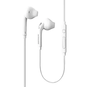 Samsung 3.5mm Earbud Stereo Quality Headphones for Galaxy S6 / S6 Edge EO-EG920LW - Comes with Extra Eal Gels!
