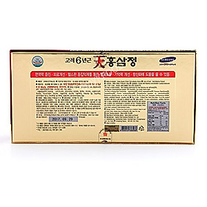 Korean 6years Root Red Ginseng Gold Extract, 240g(8.5oz) X 4ea, Saponin, Panax