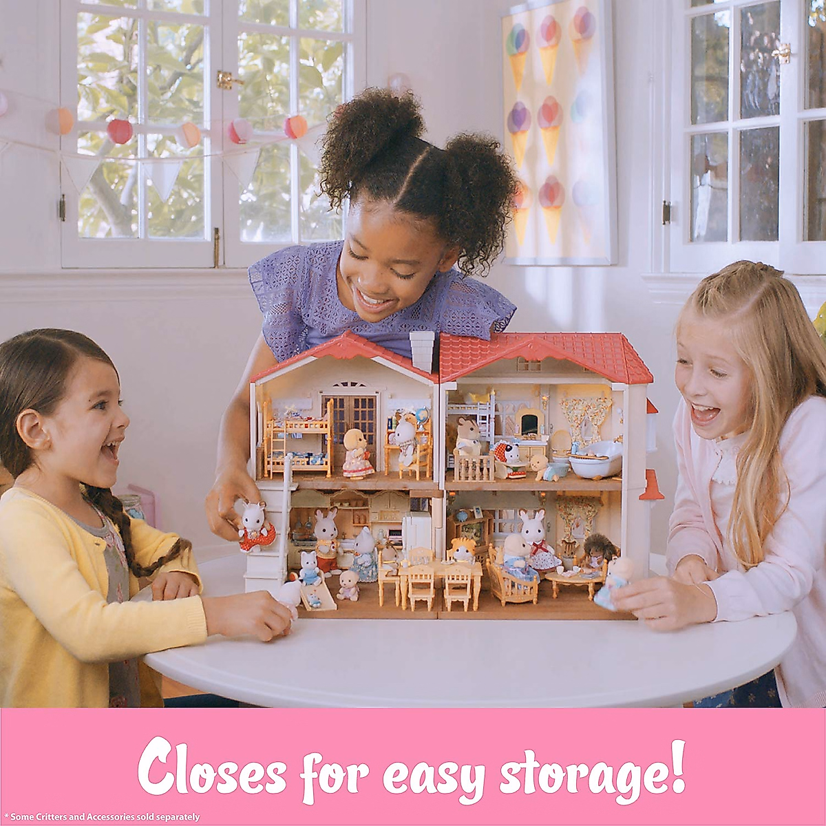 Calico Critters : Red Roof Country Home Gift Set