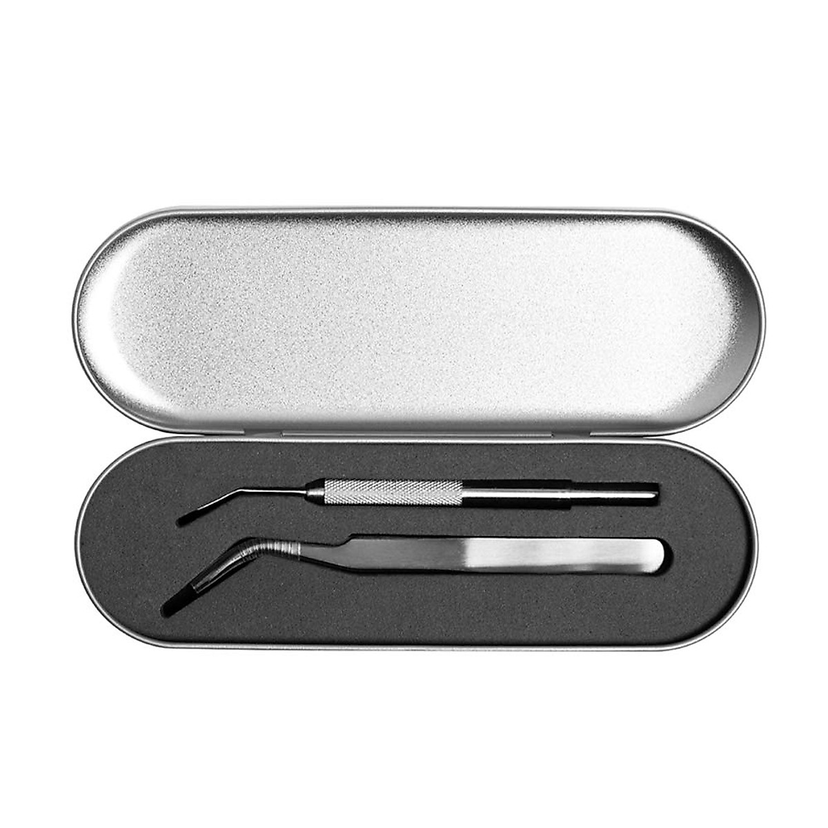 Tick Killer Platinum Tick Removal Tool Set, Stainless Steel Tick Remover Tweezers Kit, Protective Metal Case, Identification Card & Plastic Mini Bags