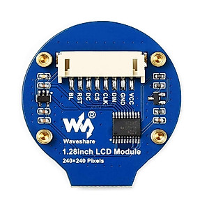 for Raspberry Pi 1.28 inch Round LCD Screen Display Module 240×240 Resolution SPI Interface @XYGStudy, 1.28inch LCD Module