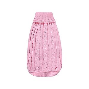 Pet Clothes for Medium Dogs Female Cat Knitted Jumper Winter Warm Sweater Puppy Coat Jacket Costume Pet Apparel for Large Dogs Girl