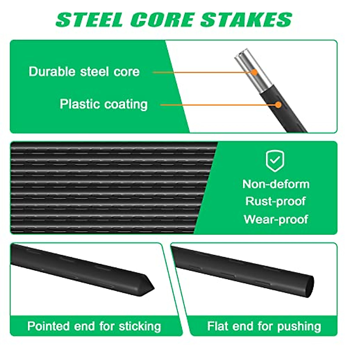 DoCred Cucumber Trellis, A Frame Trellis Metal Garden Trellis for Climbing Plant Cucumber, Flowers, Melon, Vegetables