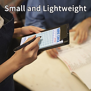 Batrical Guest Checks Server Note Pads 300 Sheets Waitress Notepad for Restaurants (6 Books) 3.5" x 6.75" Per Ticket Book