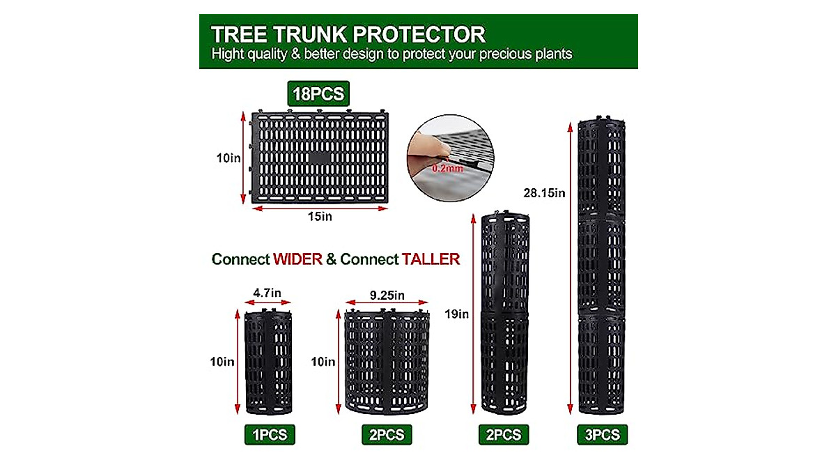 UGarden Plant and Tree Guard Protector, Tree Trunk Protector Around ...