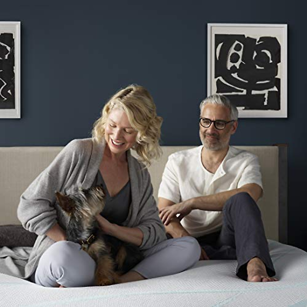 Tempur-Pedic LuxeAdapt 13" Pressure-Relieving Memory Foam Mattress with Cooling Cover, Firm Motion Cancelling Memory Foam Mattress, King