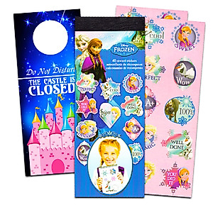 Disney Frozen Lunch Box for Girls Set - Disney Frozen Lunch Box, Water Bottle, Stickers, More | Disney Frozen Lunch Bag