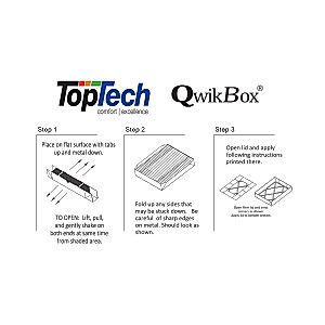 TopTech TechPure TT-FM-2025 QB OEM Replacement Filter - QwikBox(R)-(Assembly Required, See Description & Images)