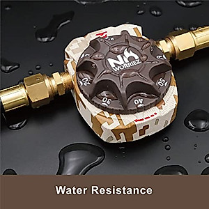 NO WORRIEZ 100,000 BTU Safety Automatic Outdoor BBQ Shut Off 3/8'' NPT Mechanical Structure Gas Timer for Propane Grill and Natural Gas Grill