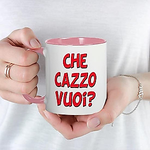 CafePress Italian Che Cazzo Vuoi Mug Ceramic Coffee Mug, Tea Cup 11 oz