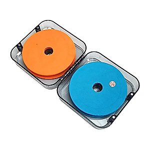HEVIRGO Winding Spool 10cm Outer Diameter Line Spools Fishing Winding Board Fish Line Tools Versatile 2pcs