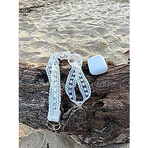 DQL wrist key lanyard, Bohemian key chain wristlet hand lanyard key wrist strap, keychain short key lanyard, car key holder for women(Cute)