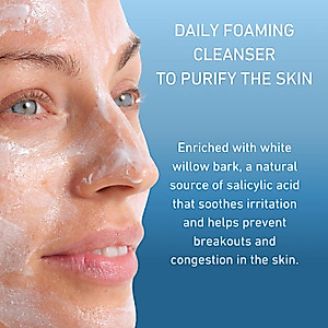 skyn ICELAND Glacial Face Wash: Creamy Foaming Cleanser to Refresh, Soothe & Purify Stressed Skin, 150ml / 5 oz