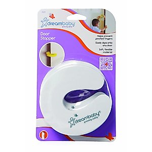 Dreambaby Foam Finger Guard Door Stopper, 2 Count