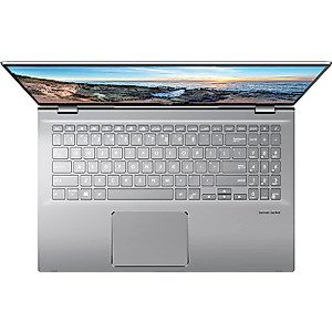 ASUS Touchscreen 15.6'' ZenBook Laptop with Windows 11 Pro, Full HD IPS Display, AMD Ryzen 7 5700U Processor, NVIDIA GeForce MX450, Backlit Keyboard, Gray (8GB RAM | 1TB PCIe SSD)