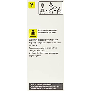 Epson Original Refill Ink Set (T6641 T6642 T6643 T6644) for L100 L110 L120 L200 L210 L300 L350 L355 L550 L555