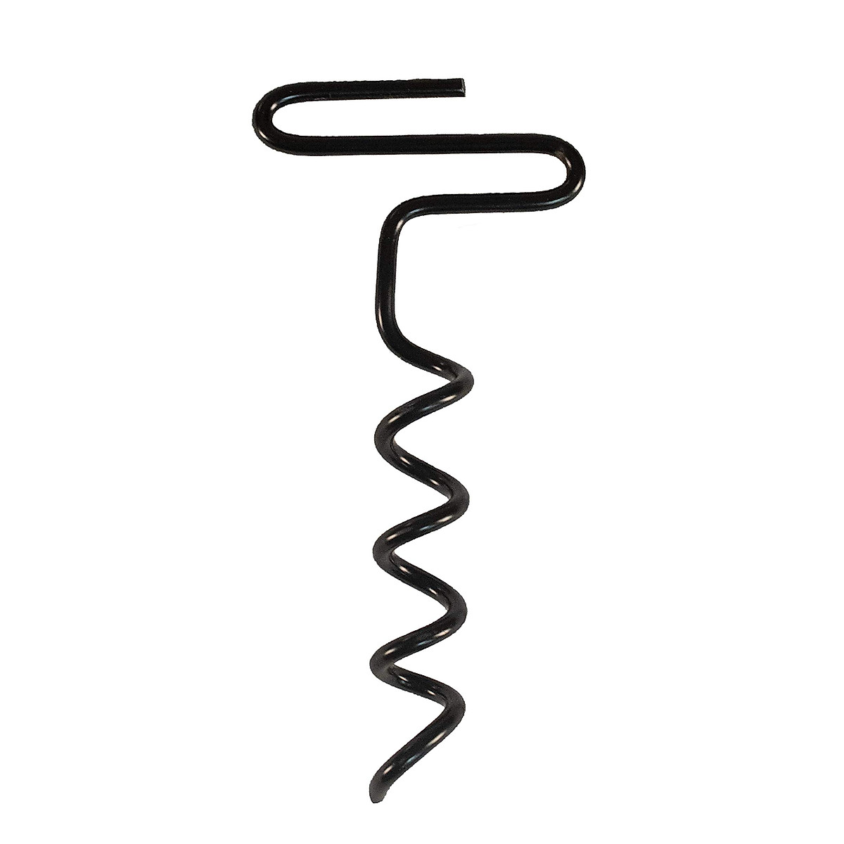 RHINO OUTDOORS Auger Stakes, Heavy Duty Tent Stakes for Blinds and Tarps, 4-Pack,Silver