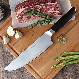 Lebabo 8 Inch Chef Knife Professional 9Cr18MoV 5 Knives, 8" Slicing Knives Chopping Knifes for Home and Kitchen