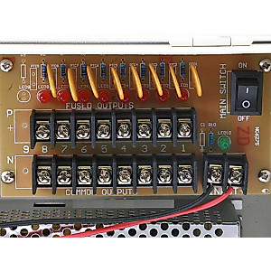 iMBAPrice CCTV Security Camera DC Maile Power Pigtail Cable, 5A 12v DC Power Plug Cord Male Connectors 2.1mm x 5.5mm, DC Pigtail Adapter Plug Socket Wire