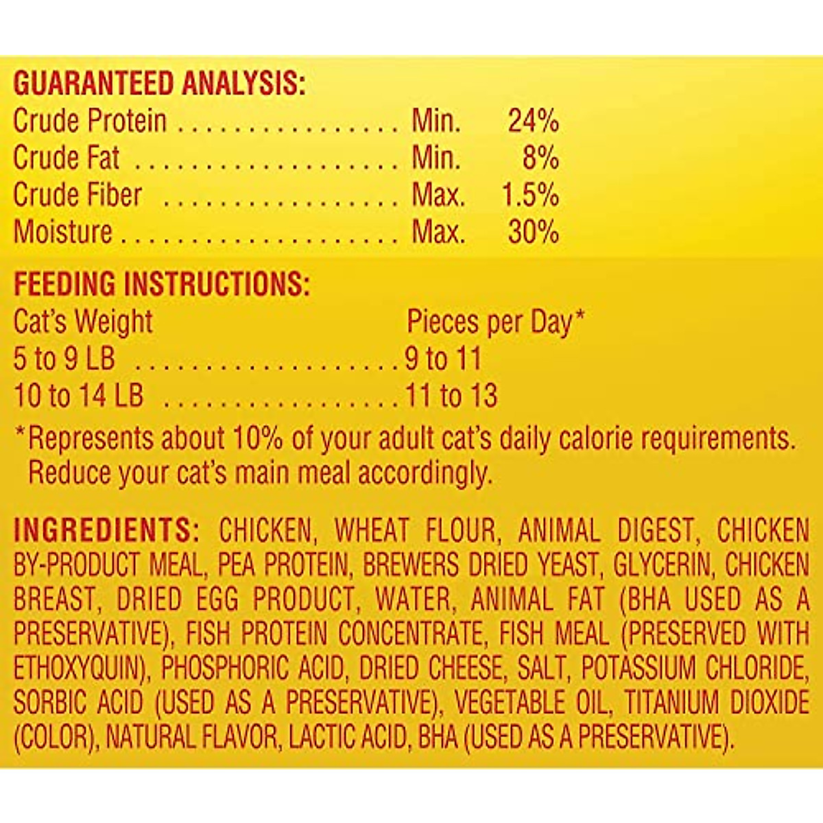 Meow Mix Irresistibles Soft Cat Treats, White Meat Chicken, 3 Ounce (Pack of 5)