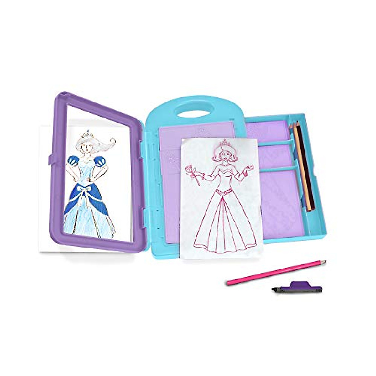 Melissa & Doug Fashion Design Art Activity Kit & Princess Design Activity Kit
