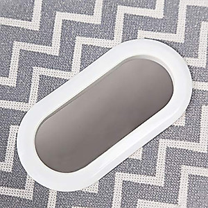 MAX Houser Fabric Cloth Storage Bins,Foldable Storage Cubes Organizer Baskets with Dual Handles for Home Bedroom Storage,Set of 6 (Grey)