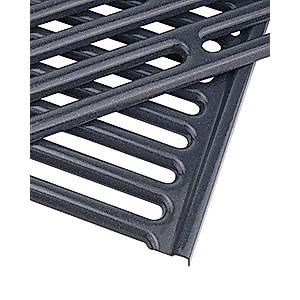 SHINESTAR Porcelain-Enameled Grates Replacement for Weber Genesis Silver A, Spirit E-210, Spirit 500, Spirit 200 Series(Side-Mounted Control), 15 x 11.3 Inch
