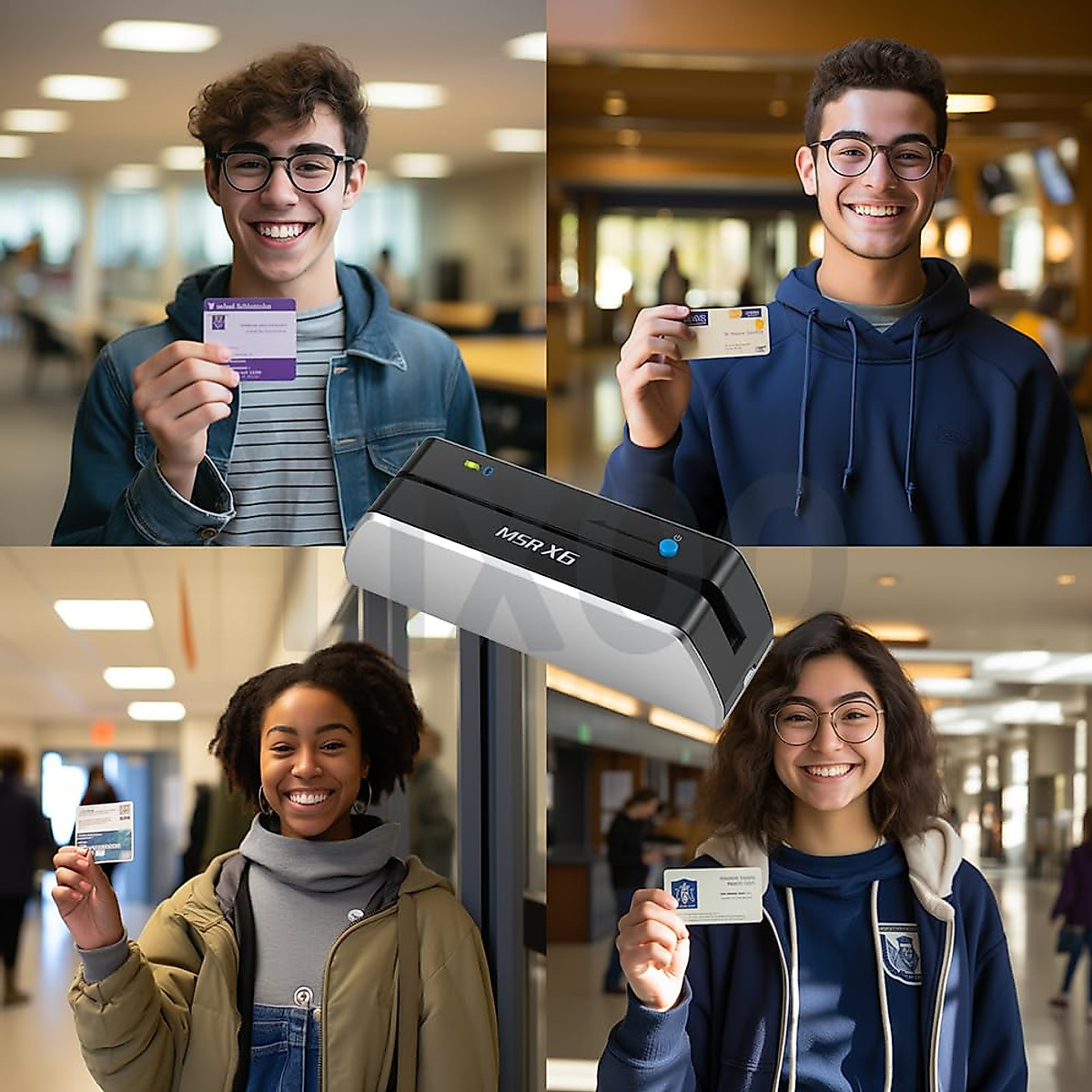 MISIRI X6BT Bluetooth Mag VIP Card Reader Writer Encoder